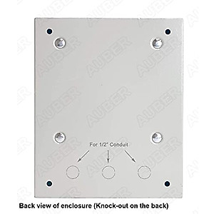 Powder Coating Oven Controller Kit w/Light and Fan Control, 240V 50A 12000W (KIT-PCO404) (DIY Kit + Wiring Kit)
