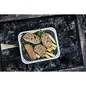 EZGRILL Disposable Charcoal Grill Ideal for Camping and Tailgate Parties -Pack of 2 Small size Portable, Easy To Light, and Convenient charcoal grill Lasts 1.5 hours Grill Anytime, Anywhere
