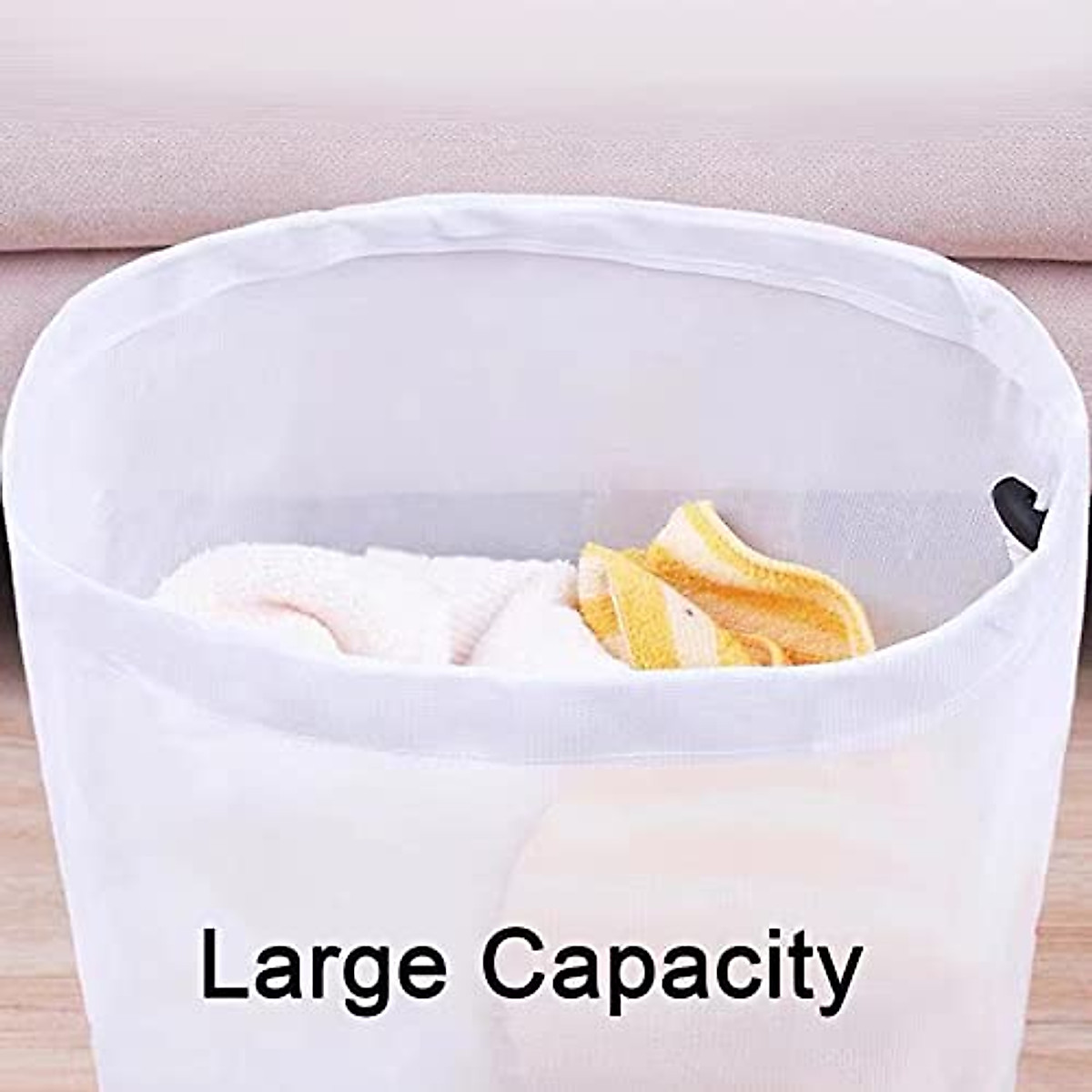 Laundry Bag, Mesh Laundry Bag, Laundry Bags Mesh Wash Bags, Large Heavy Duty Travel Laundry Bags, Washable Laundry Bags for Travel with Locking Drawstring Closure- 2 Pack