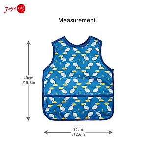 Joyo roy Baby Bib Baby Boy Bibs Waterproof Bibs Toddler Smock Baberos para Bebe Niño Plastic Bibs for Babies Bibs with Food Catcher Baby Bibs for Eating Bibs For Toddlers baberos para bebe niño
