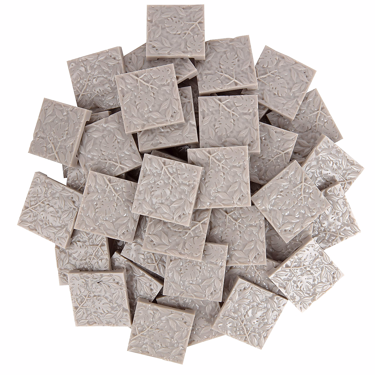 Monster Adventure Terrain- 50pc Tile Expansion Pack-Paintable 1"x1" Tile Set- Amazing Tabletop Terrain in Minutes-Customize Your D&D and Pathfinder Dungeons Your Way