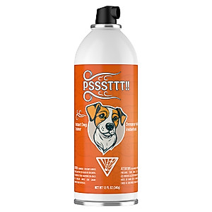 PSSSTTT!! Max Size! Spray for Dogs 12 FL OZ (340g) - Effective Behavior Training for Dogs, Dog Corrector Fight Deterrent - Safe & Humane, Air Spray for Dogs, Air Horn for Dogs Training