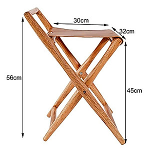 GUODDM Luggage Racks for Suitcases - Suitcase Stand for Guest Room Folding, Luggage Stand Wood, Luggage Holder Stand Leather Seat, Luggage Shelf Organizer with Backrest, for Hotel Bedroom Closet