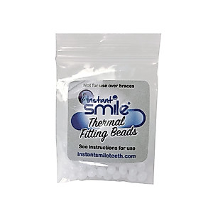 Instant Smile Temporary Tooth Replacement Kit - Natural Shade, with Extra Thermal Fitting Beads