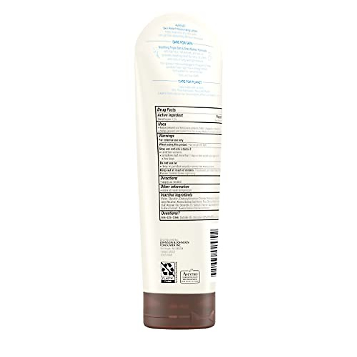 Aveeno Skin Relief Moisturizing Lotion for Very Dry Skin with Soothing Triple Oat & Shea Butter Formula, Dimethicone Skin Protectant Helps Heal Itchy, Dry Skin, Fragrance-Free, 8 fl. oz