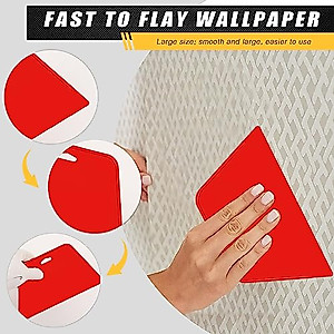 WRAPXERPT Wallpaper Tools Wallpaper Smoothing Tool Kit with Felt Squeegee for Vinyl Backsplash Tile,Bathroom,Window Film Application
