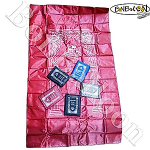 12 Pcs Mini Pocket Portable Travel Prayer Praying Rug Mat Namaz Carpet Islamic Muslim Gebetsteppich Musallah Foldable Waterproof Salah Slalat Sajadah Sajda Sajjadah Gift Ramadan Eid Random Assortment
