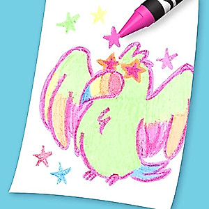 Crayola Neon Crayons, Back To School Supplies, 24Count, Multi (523410)