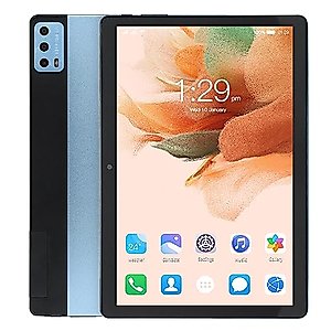 DAUZ Office Tablet, 5G WiFi 4G LTE Aluminium Alloy 10.1 Inch FHD Business Tablet for Production (US Plug)