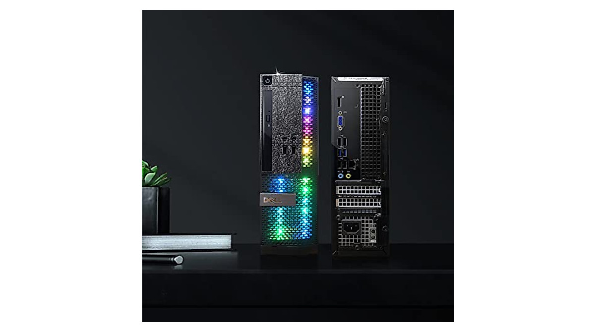 Dell PC Treasure Box RGB Desktop Computer Intel Quad Core I5 up to 3.6G ...