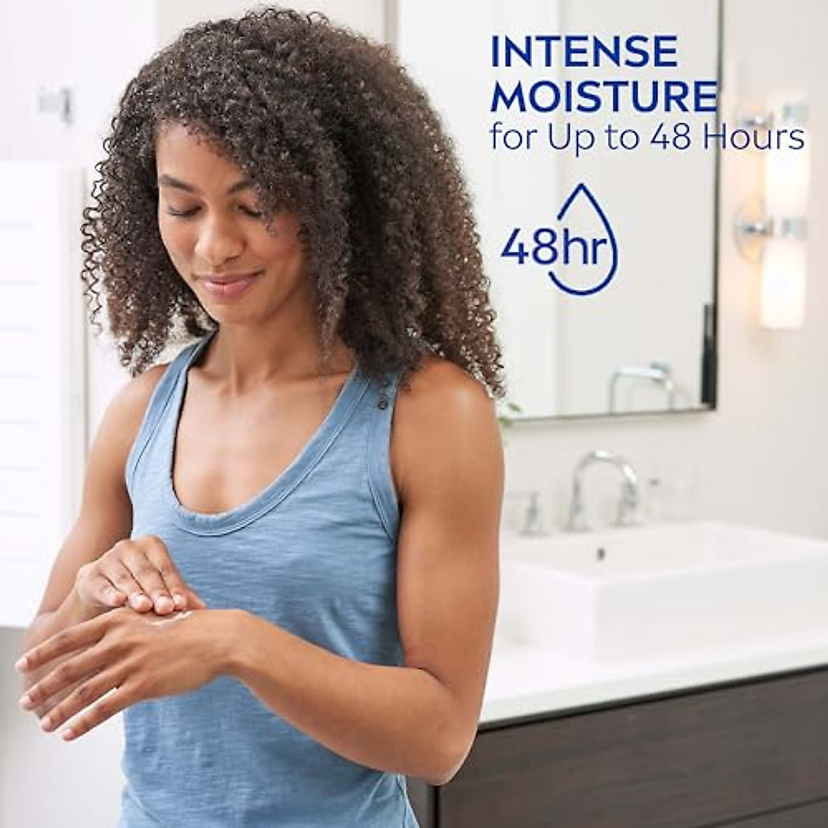 NIVEA Essentially Enriched Body Cream, Moisturizing Cream for Dry and Very Dry Skin, Enriched with Deep Nourishing Serum and Almond Oil 13.5 Oz Jar