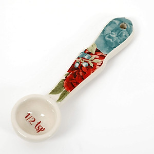 Pioneer Woman Vintage Floral Ceramic Measuring Spoons