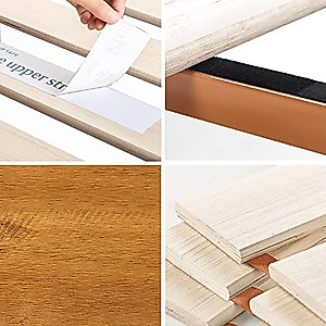 ZINUS Alexis Deluxe Wood Platform Bed Frame / Solid Wood Foundation / No Box Spring Needed / Wood Slat Support / Easy Assembly, Rustic Pine, Full