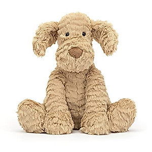 Jellycat Fuddlewuddle Puppy Stuffed Animal, Medium 9 inches | Dogs and Puppies Plush Toy | Classic Children's Gift