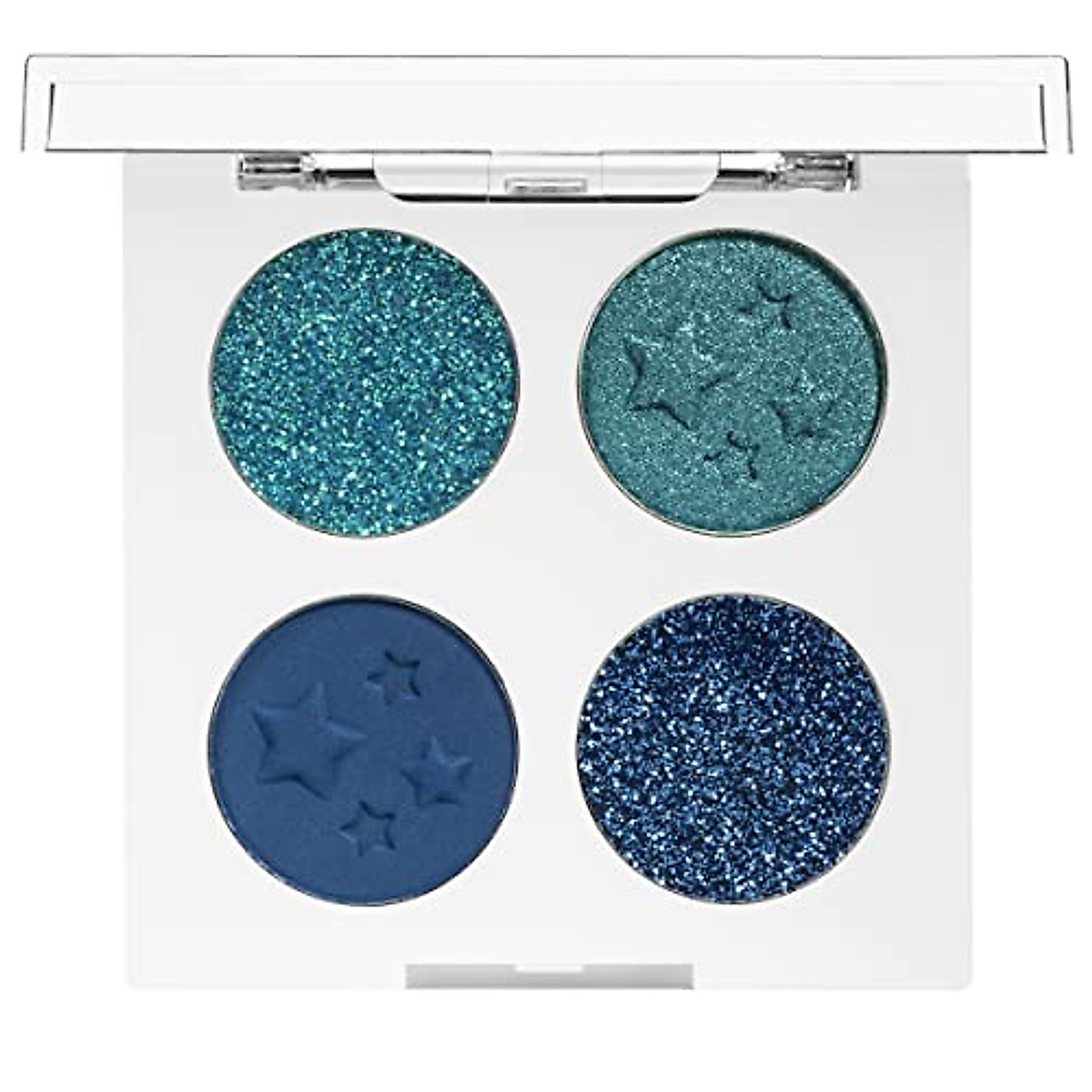 wet n wild Eyeshadow Fantasy Makers Fantasy Makers Pigment Palette, Metallic Shimmer Eye Makeup Blue Me Away,1230434