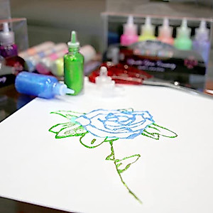 BAZIC Glitter Glue Tube Classic Color, Non-Toxic Washable Glitter Glue for Slime Paints DIY Art Crafts Party, Gift for Kids (120ml/Pack), 1-Pack