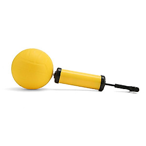 Viminston Roundnet Game Ball Replaceable Competitive Balls Mini Volleyball 3-Pack with Pump