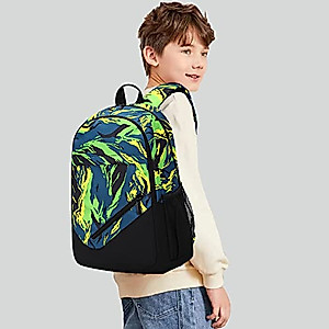Sunborls Leisure Backpack Can carry 14inche Computer Lightweight Boy School Backpack