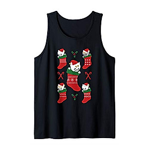 Christmas Kitties Stocking Stuffers Tank Top