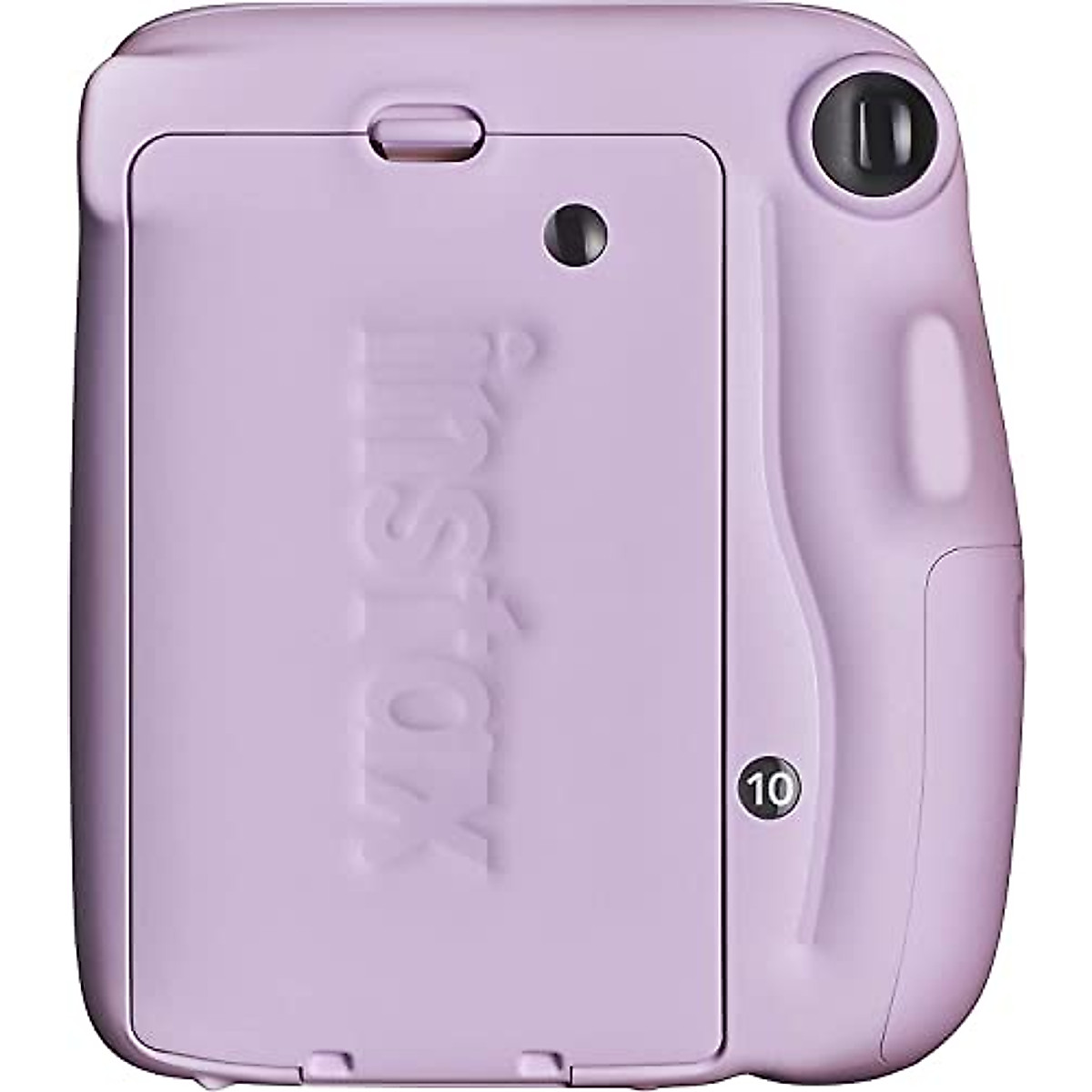 Fujifilm Instax Mini 11 Instant Film Camera with Automatic Exposure and Flash, Polaroid Camera, Fujinon 60mm Lens with Selfie Mirror, Optical Viewfinder - Lilac Purple (Renewed)