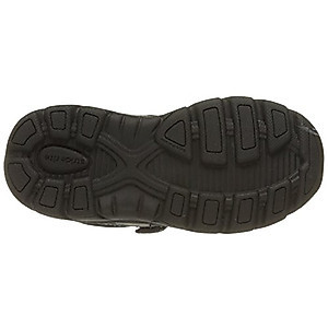Stride Rite Baby-Boys Cooper 2.0 Hook & Loop Sneaker, Black, 8.5 X-Wide Toddler