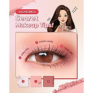 AMTS x True Beauty Edition - Some Love EyeShadow Makeup Palette | Matte Shimmer Metallic, Long Lasting, Cheek blush, All My Things, K Beauty, Pink Gold makeup