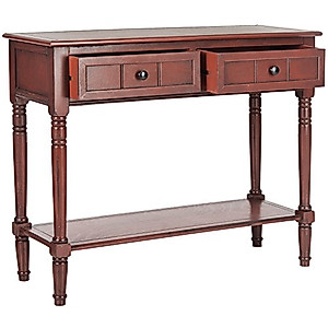 Safavieh American Homes Collection Samantha Red 2-Drawer Console Table