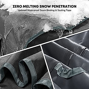 PatioGem Waterproof Generator Cover for Most 2000W-2500W Outdoor Inverter Generators, Fit for Honda EU2000i/2200i/Camco, Westinghouse WH2000i-2400i, iGen2200/2500, Champion2000W, Generac2200W