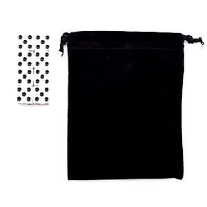 Marbles Board Game Solid Oak Wood 4 Player Hand Painted Holes (14 inch)