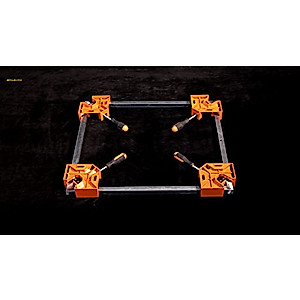 4 Pack Corner Clamp,90 Degree Right Angle Clamps for Woodworking,Wood Tools for Carpenter,Welding,Photo Framing DIY