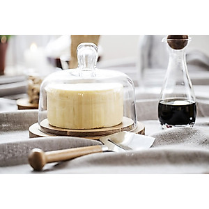 Sagaform Bottles Nature Collection Oil/Vinegar Carafe, 10-Ounce, Glass