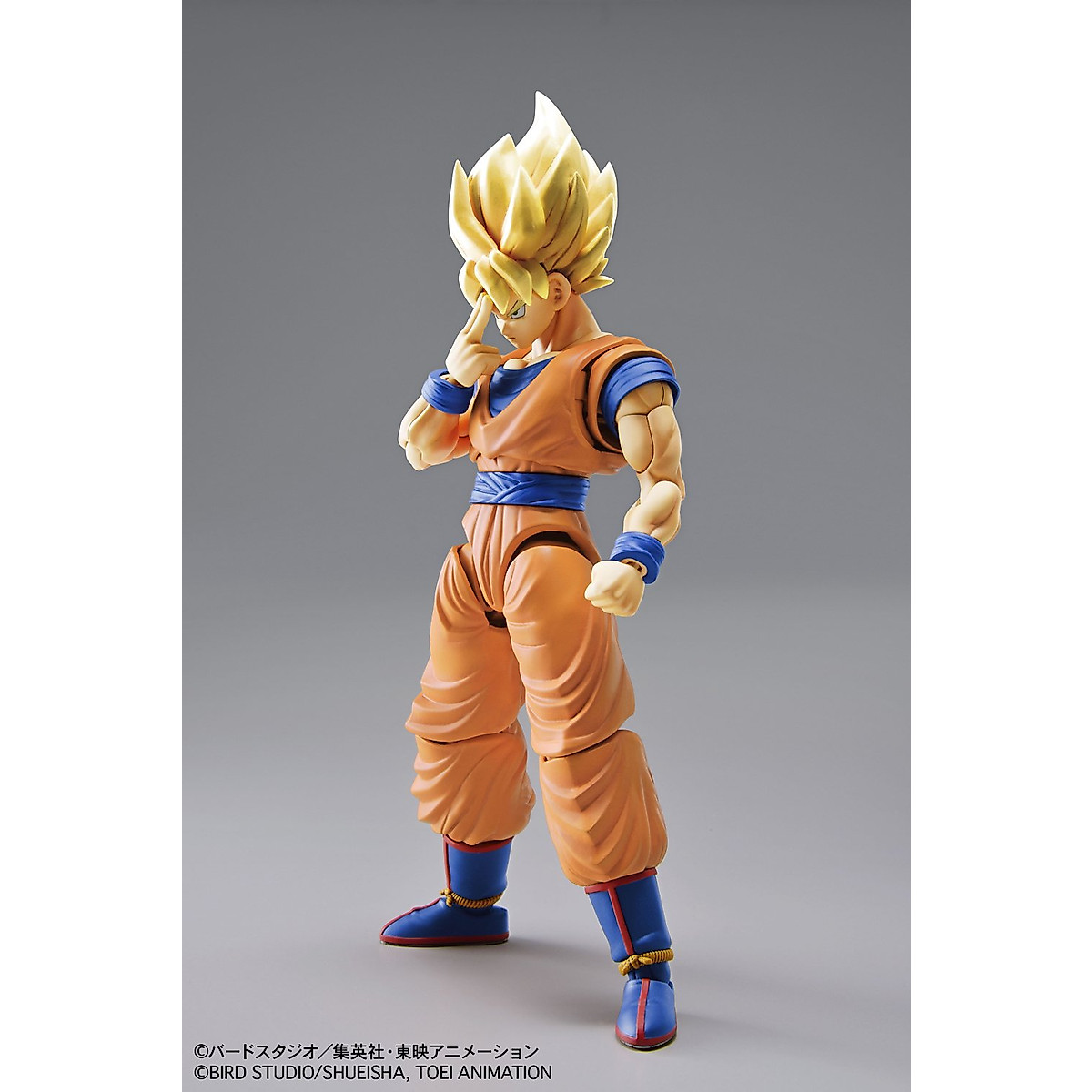 Bandai Spirits Figure-Rise Standard Super Saiyan Son Goku (New Pkg Ver) Dragon Ball Z, Multicolor
