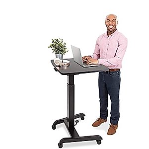 Stand Steady Multifunctional Mobile Podium (Black)