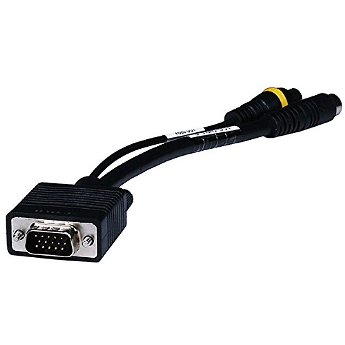 Monoprice 102509 VGA to S-Video/RCA (Composite) Adapter Cable, Black
