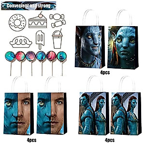 12pc party supplies bags paper candy bags theme party gift bags goody bags