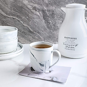 Stone Lain Brighton 16-Piece Dinnerware Set Porcelain, Gray