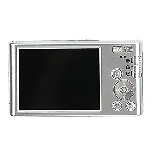 16x Digital Zoom Camera, 2.8 inch Screen, HD Camera, 44 Megapixels, 4k Video Resolution, Built in Fill Flash, USB Data Transfer, Can be Used for Life Home (Silver)