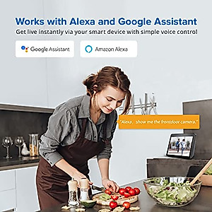 Foscam SD2X 18X Optical Zoom 1080P HD Outdoor PTZ Security Camera, 2.4g/5gHz WiFi IP Surveillance camera,Speed Dome, 165ft Night Vision, IP66, WDR, Built-in Audio, Works with Alexa Google Assistant