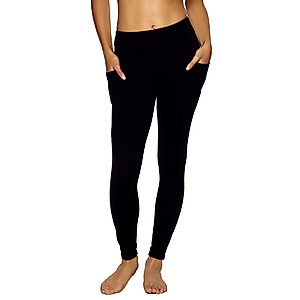 Felina | Athletic Pocket Legging | Yoga Pants | Lounge Black