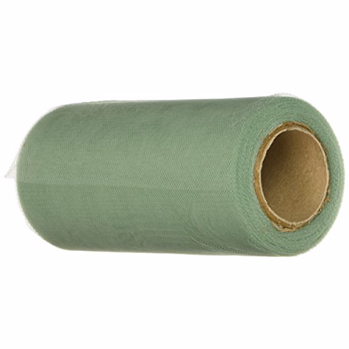 Falk Tulle Fine Mesh 6" Wide 25yd Spool- Sage