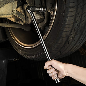 EPAuto 1/2 Inch Drive by 17.5'' Length Breaker Bar, CR-V Steel