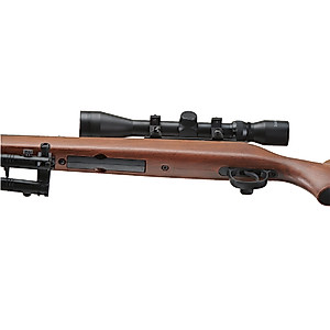 Well MB03 Airsoft Sniper Rifle W/Scope and Bipod - Wood