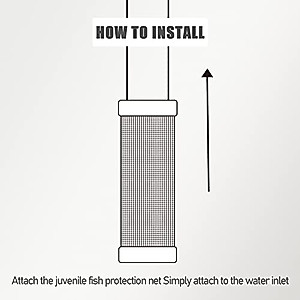 SHYEKYO Stainless Steel Aquarium Filter Intake Cover, Fish Shrimp Protect Cover Filter Guard Safe Inlet Inflow Protect Basket Mesh Media for Aquarium and Fish Tank Use (18mm Inner Diameter)