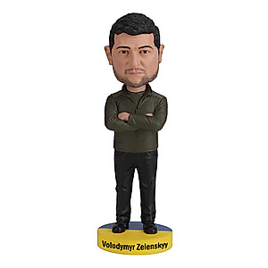 Royal Bobbles Volodymyr Zelenskyy Collectible Bobblehead Statue