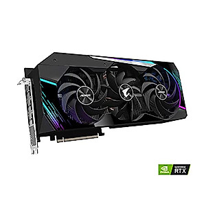 Gigabyte AORUS GeForce RTX 3080 Ti Master 12G Graphics Card, Max Covered Cooling, 12GB 384-bit GDDR6X, GV-N308TAORUS M-12GD Video Card