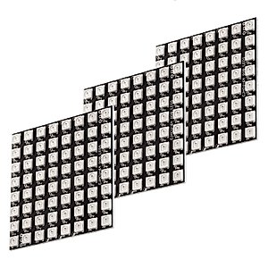 Tiabiaya 3 x U 64 LED Panel CJMCU-8X8 Module with for and for