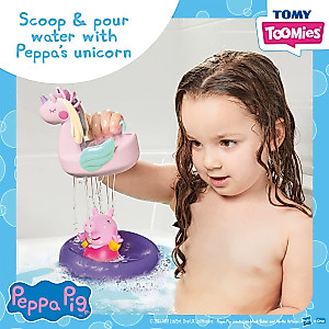 Toomies Peppa Pig Bath Toys - Baby Bath Toys Promote Dexterity and Motor Skills - Toddler Toys for Bath and Pool - Toddler Water Toys - Bath Squirties for Boys and Girls 18 Months and Up