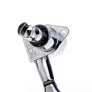 Musiclily Pro 2+2 Sealed Bass Tuners Tuning Keys Pegs Machine Heads for Ibanez Style Precision Jazz Bass, Chrome