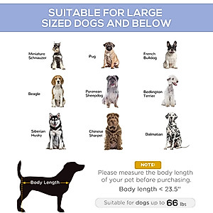 PawHut 36" x 30" Elevated Cooling Summer Dog Cot Pet Bed With Mesh Ventilation - Blue