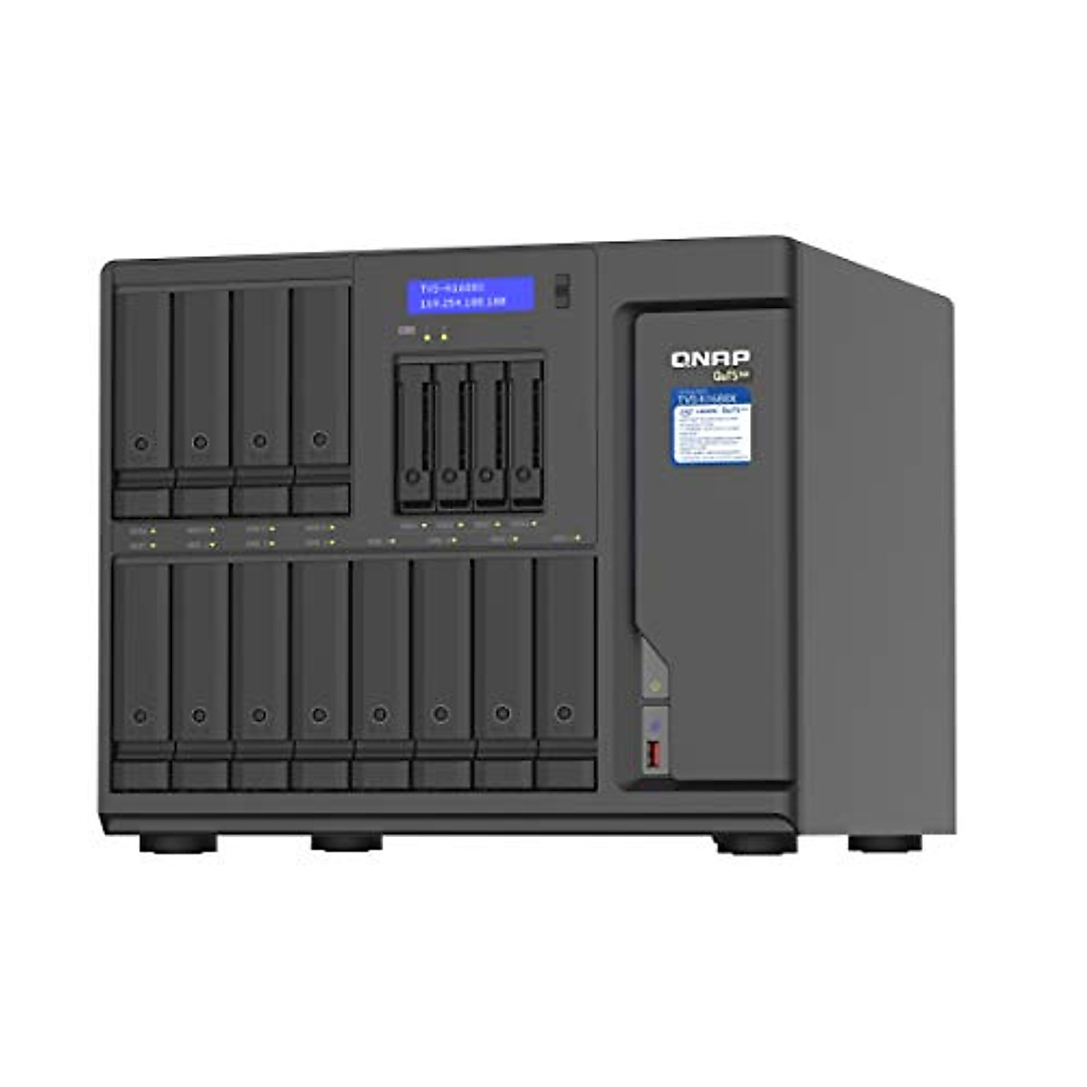 QNAP TVS-h1688X-W1250-32G High-speed media NAS with Intel® Xeon® W-1250 CPU and Two 10GbE Ports